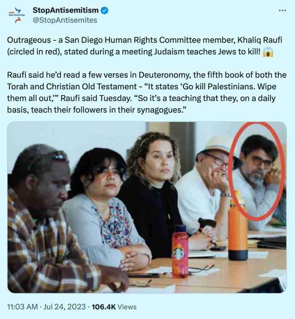 Khaliq Raufi - StopAntisemitism