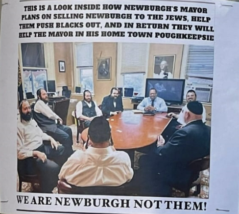 Antisemitic Poster Vilifying Jews Found in Upstate New York ...